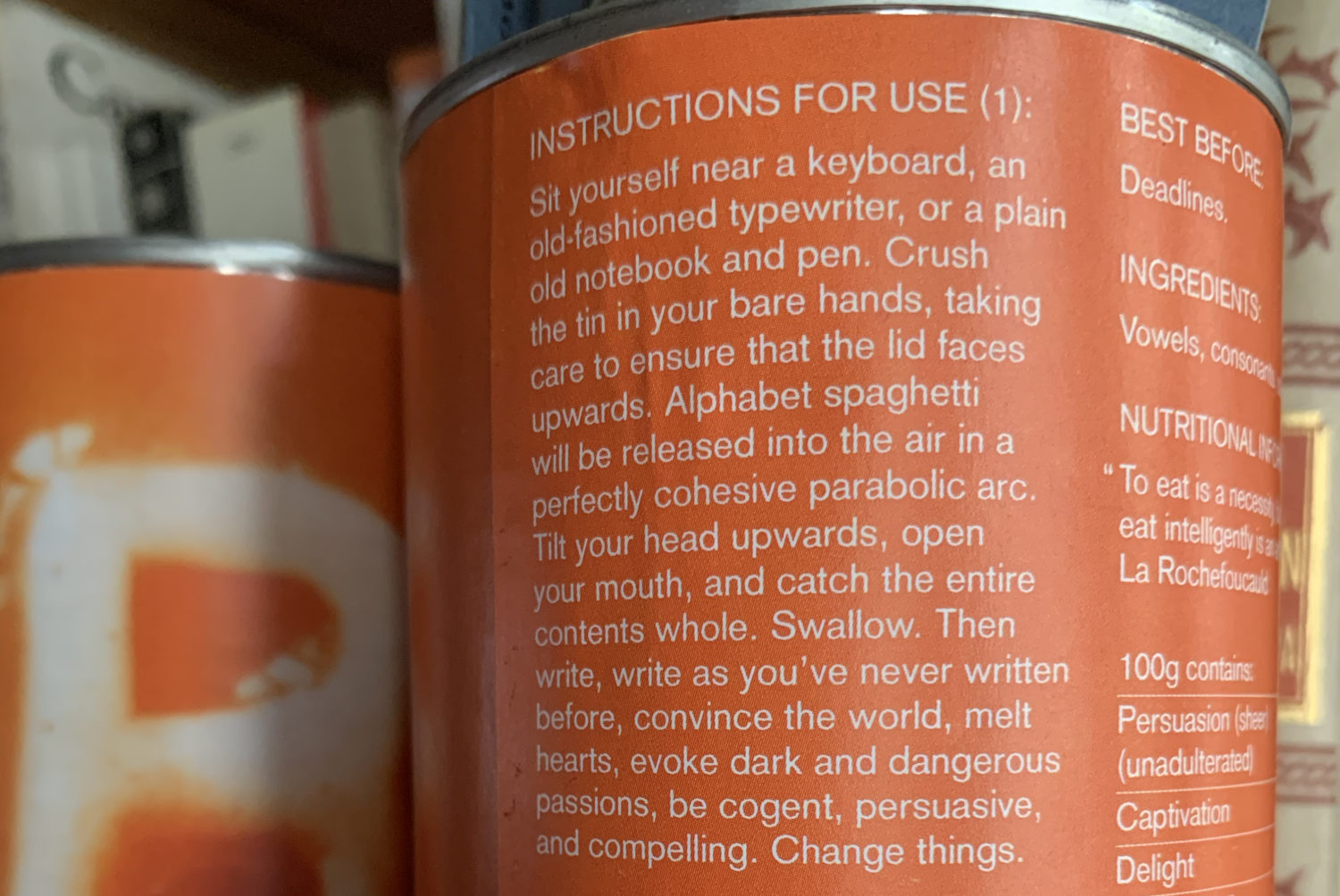 Alphabetti spaghetti – Bard of Bray